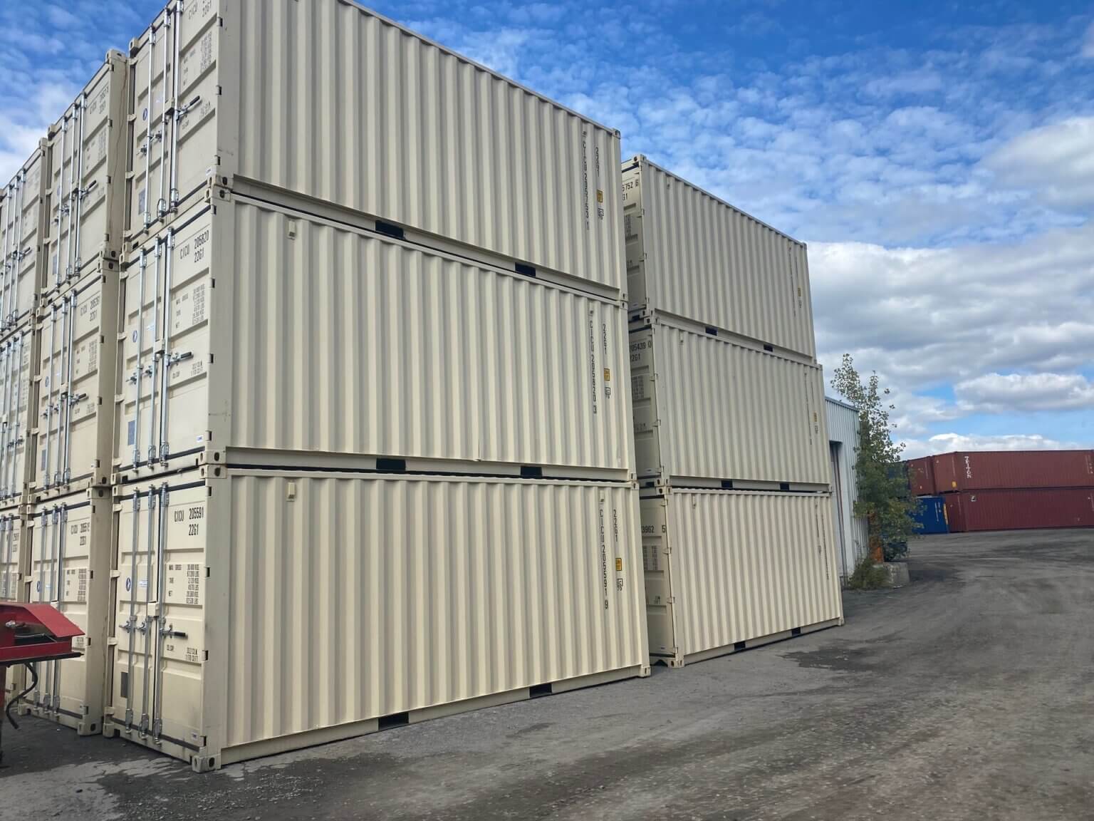 Conteneurs maritimes neufs à vendre 10′, 20′ et 40′ - Conteneurs SEA